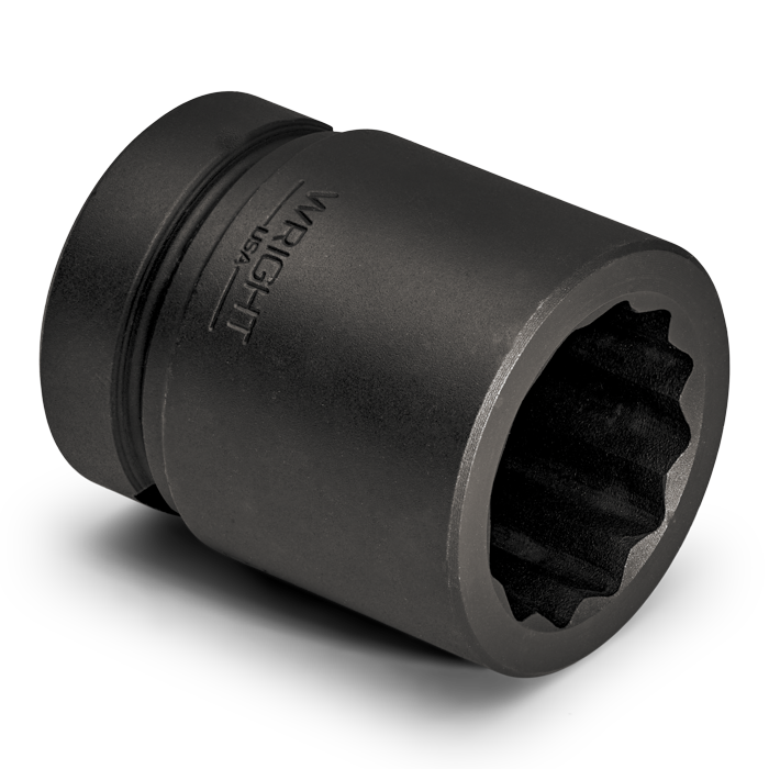 1" Drive 6 Pt Standard Impact Sockets - Metric