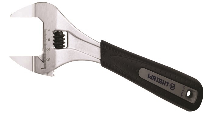 Adjustable Wrench Slim Jaw Extra Wide Capacity