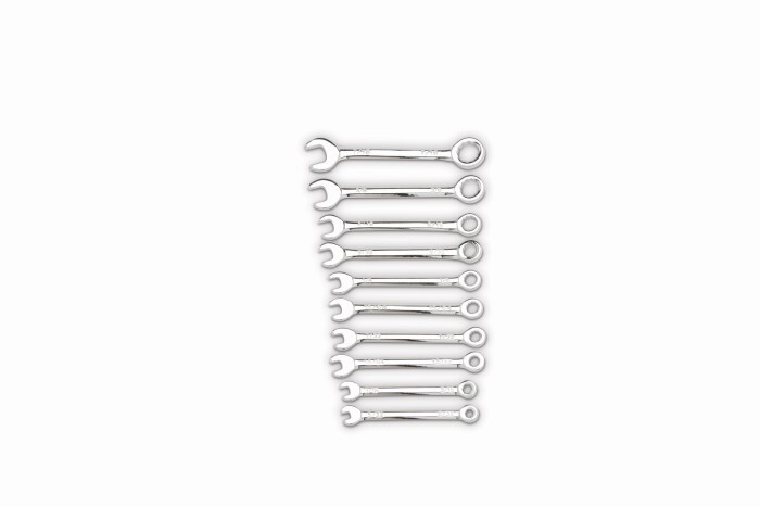 12 Pt. SAE & Metric Combination Wrenches - Satin